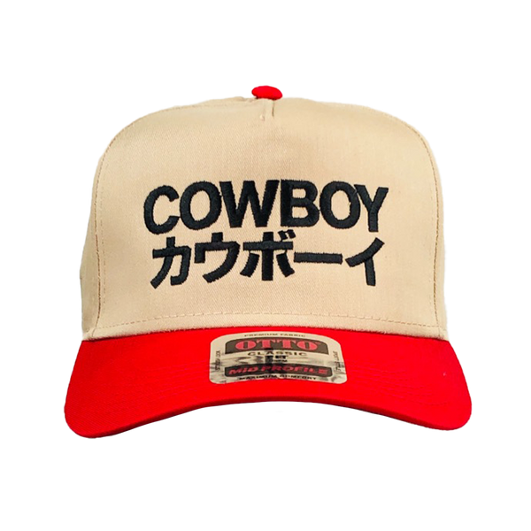 COWBOY HAT JAPAN Red Snapback Cap – Vinyl Ranch