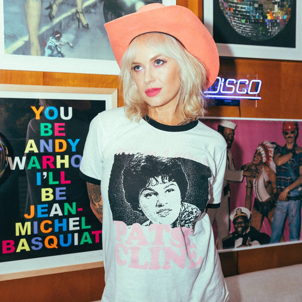 Patsy Fan Club Limited Edition Ringer Unisex Tee – Vinyl Ranch