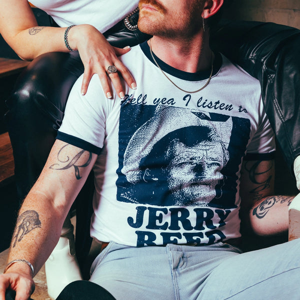 Tha Snowman Limited Edition Ringer Unisex Tee – Vinyl Ranch