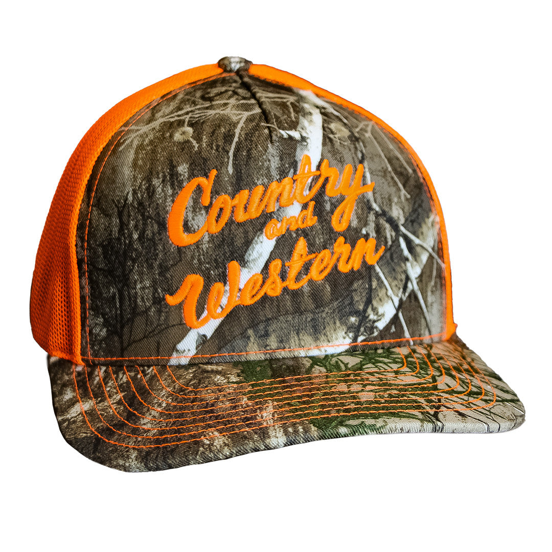 Country & Western Realtree Camo Cap – Vinyl Ranch
