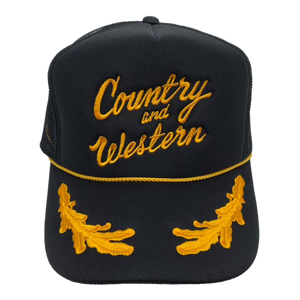 Country & Western Embroidered Trucker Cap – Vinyl Ranch