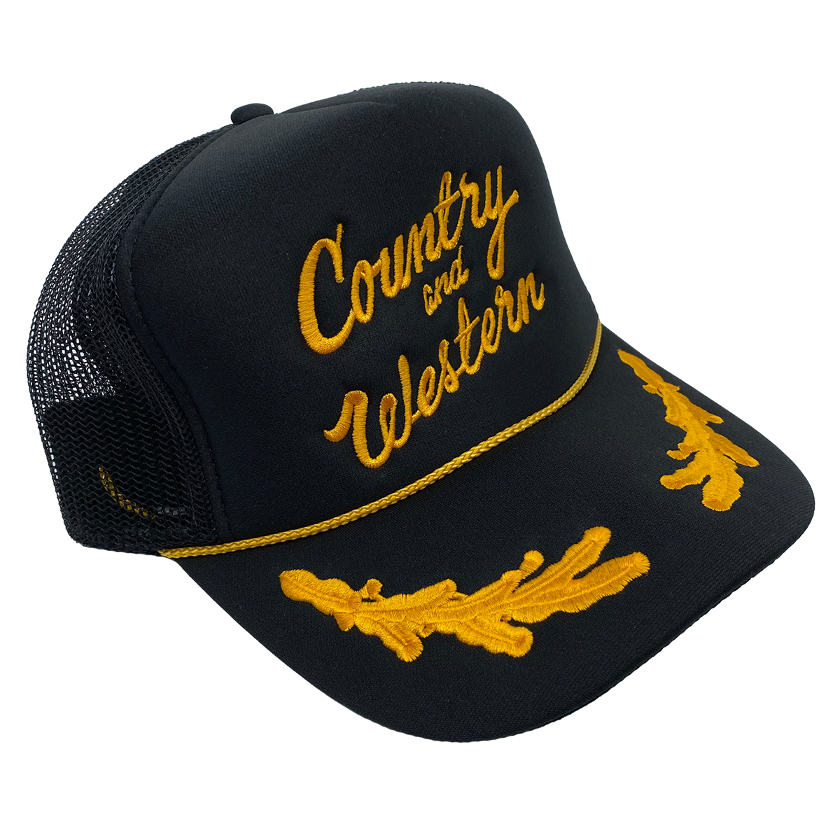 Country & Western Embroidered Trucker Cap – Vinyl Ranch